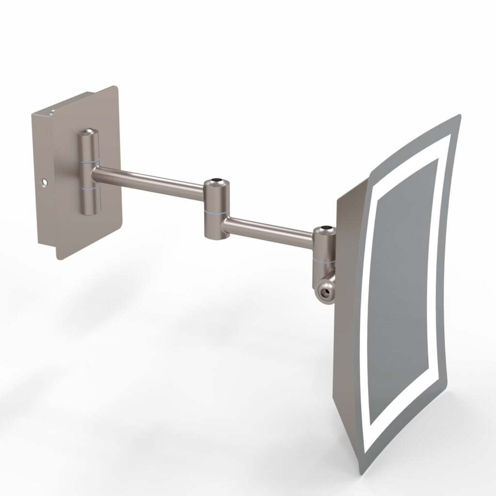 Contemporary Rectangular Switchable Magnifying Mirror - Aptations
