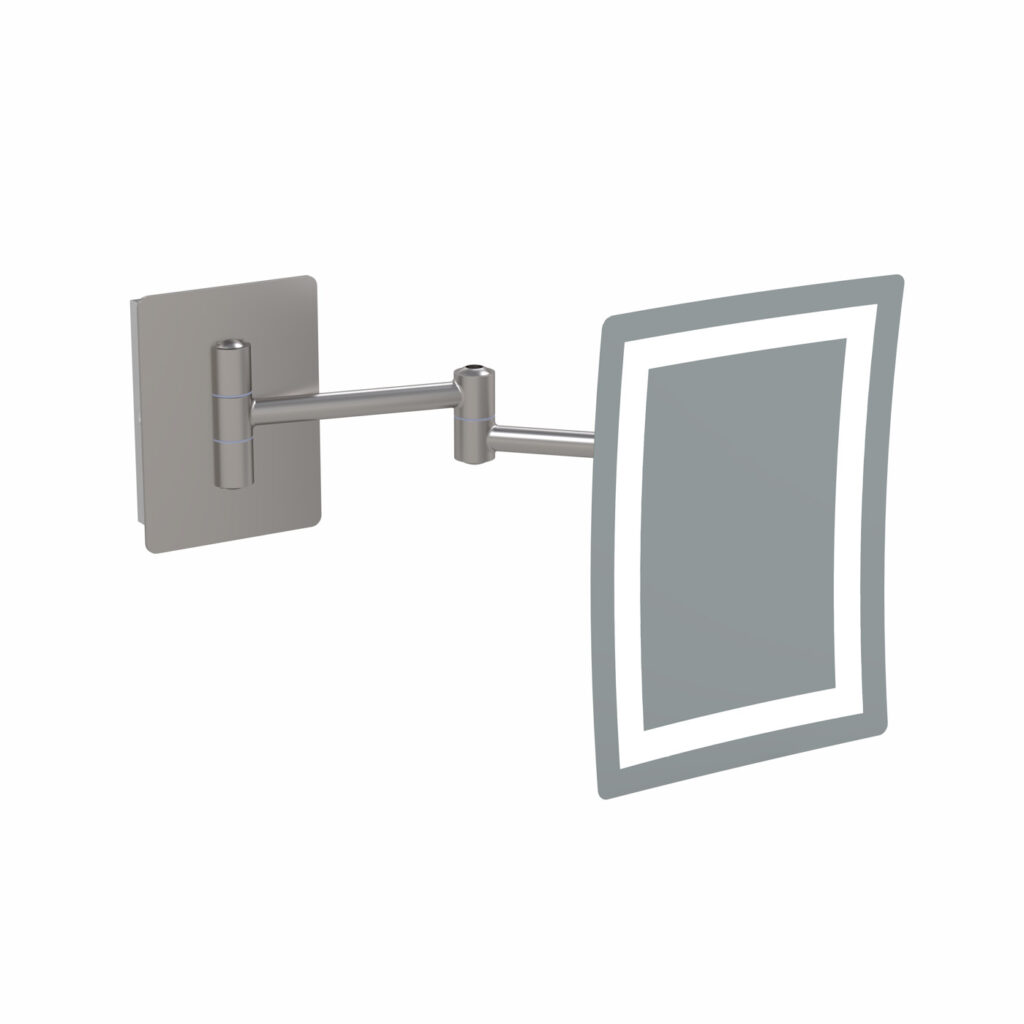 Contemporary Rectangular Switchable Magnifying Mirror - Aptations